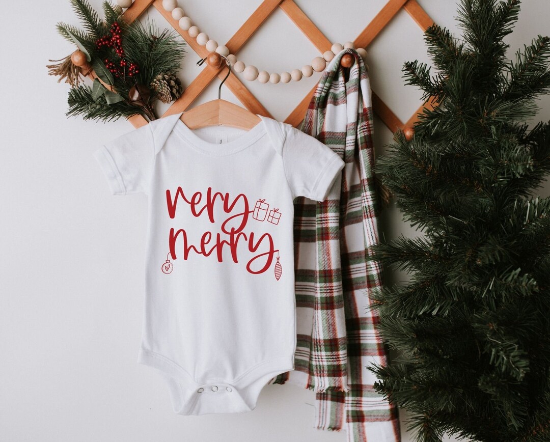 Christmas Svg Png Dxf Very Merry Svg Merry and Bright - Etsy