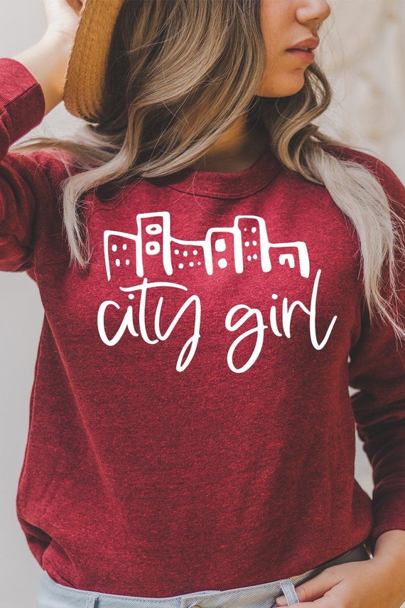 City Girl svg png dxf home cut file NYC svg gift New | Etsy
