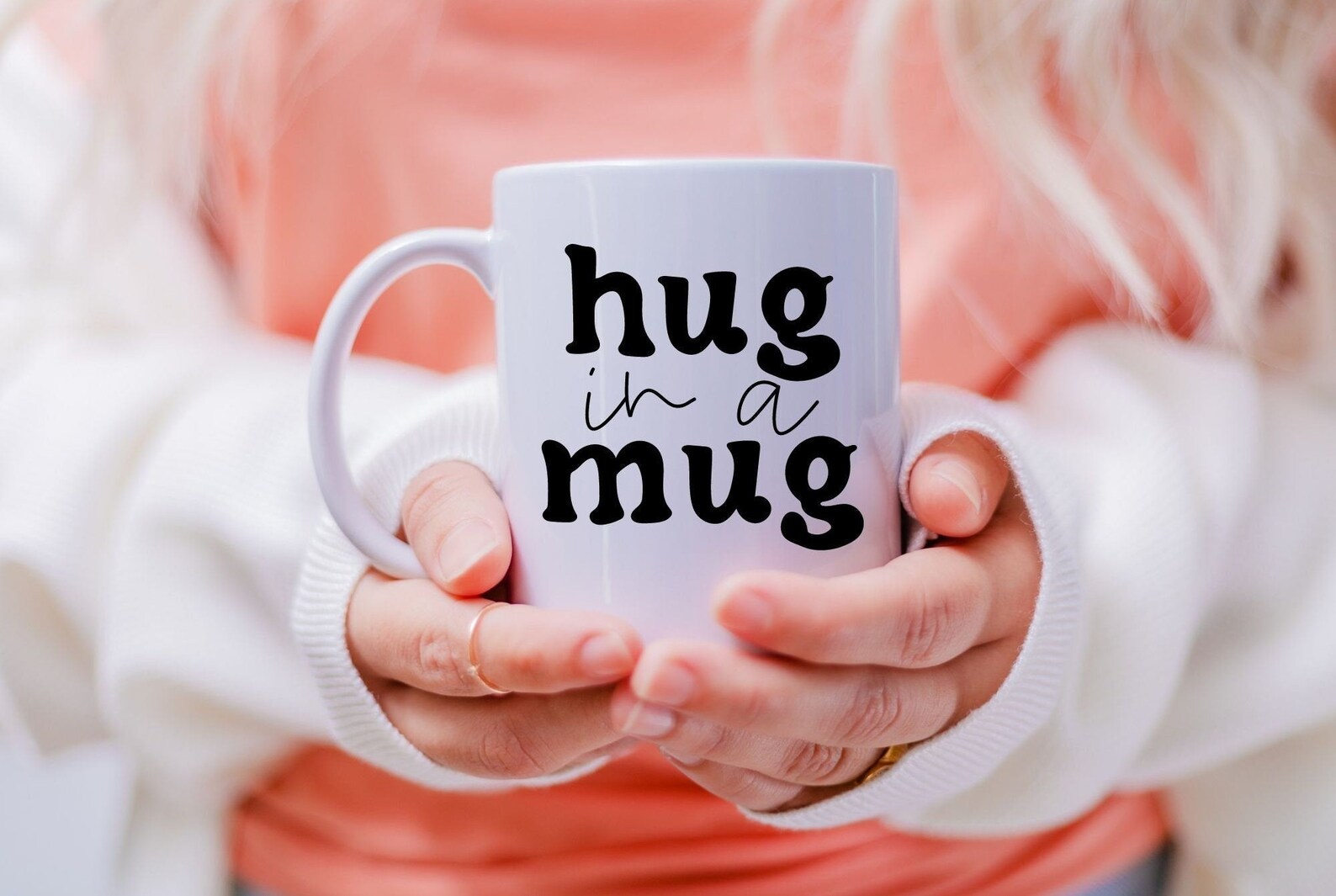 Hug in a Mug SVG PNG DXF Coffee and Tea cut file morning | Etsy