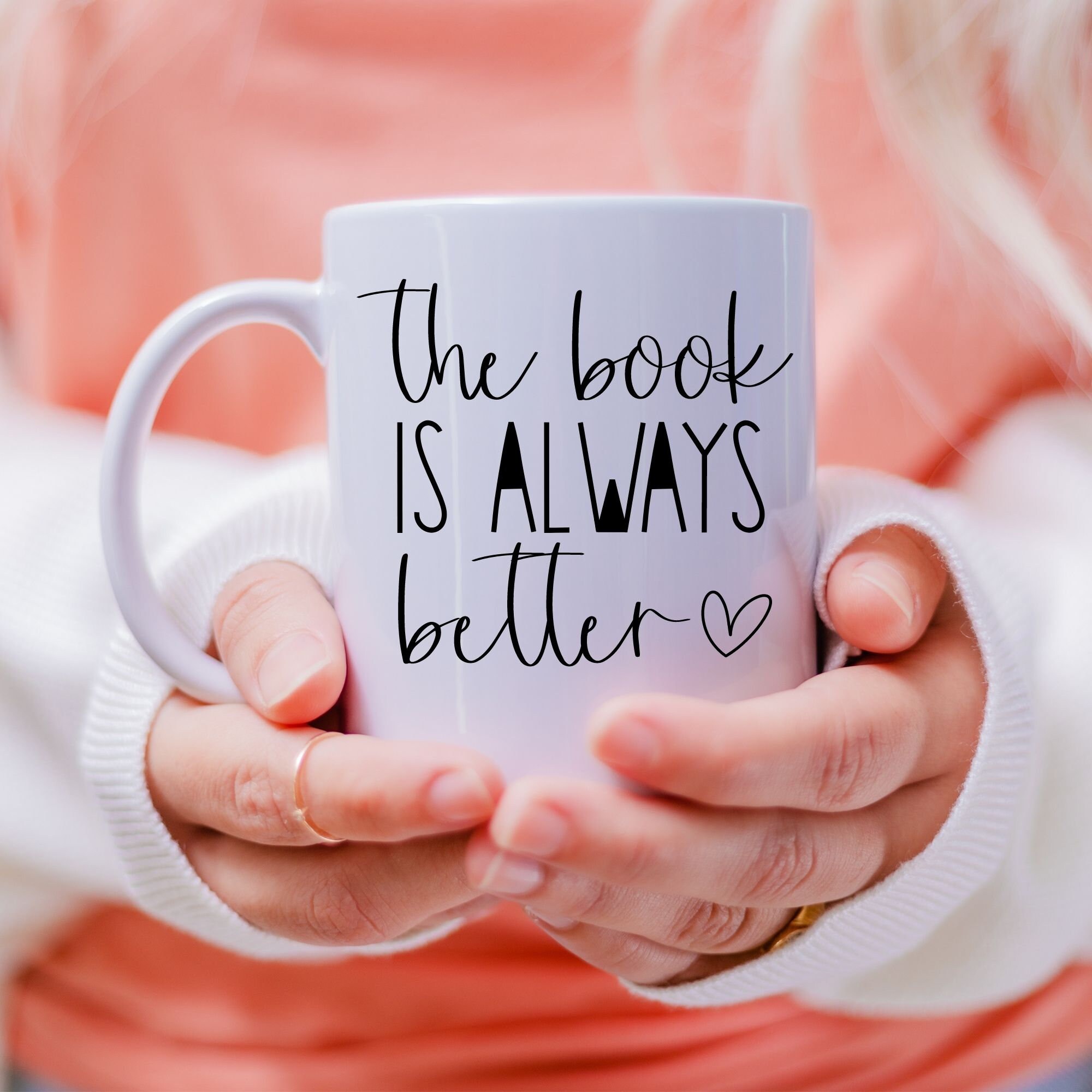 The Book is Always Better Svg Dxf Png Cut Friendly File | Etsy