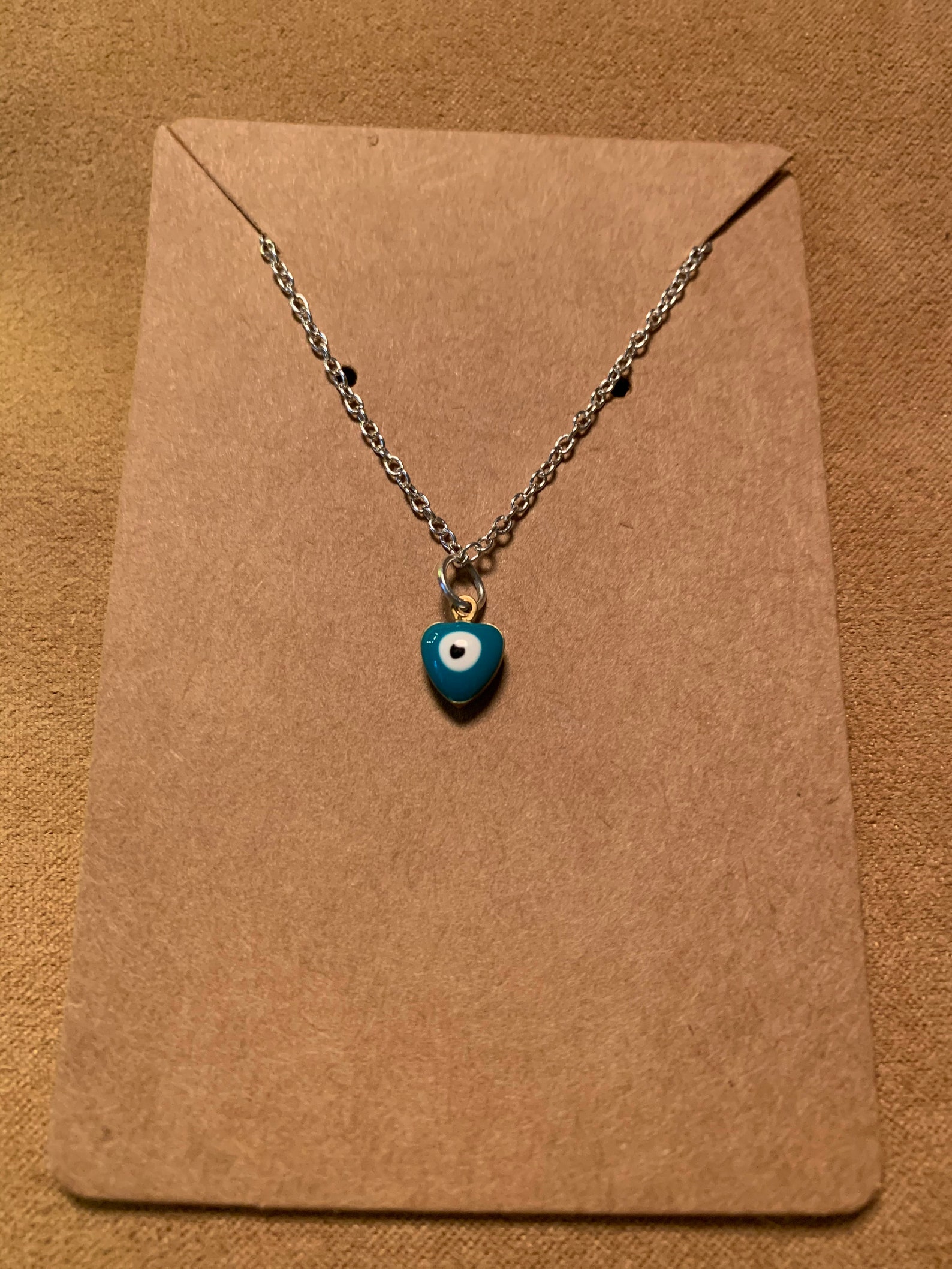 Eye Charm Necklace - Etsy