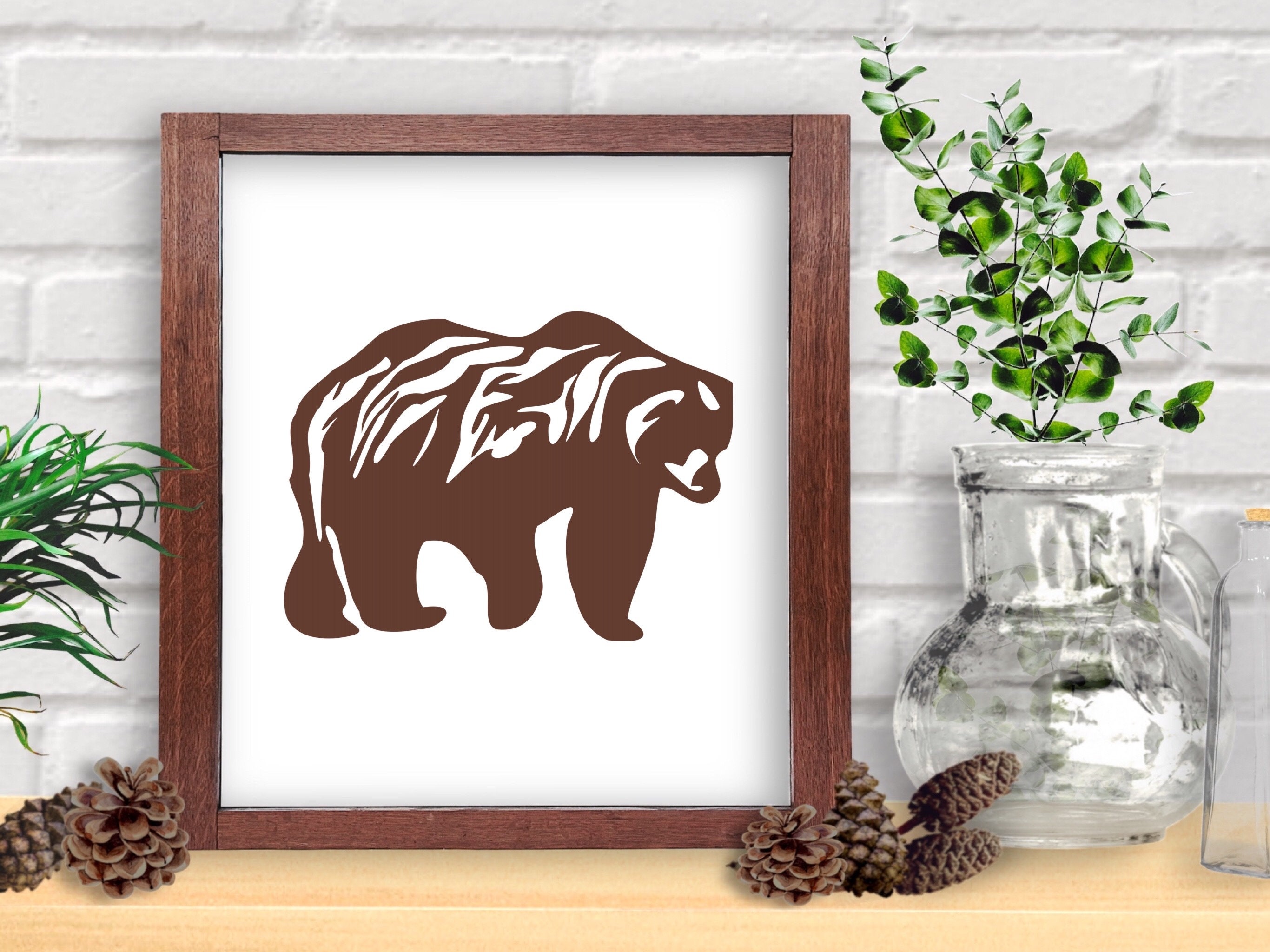 Bear SVG Instant Digital Download Animal SVG Cut File | Etsy