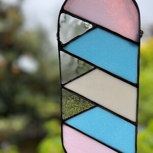 Stained Glass Trans Pride Flag - Etsy