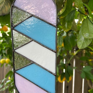 Stained Glass Trans Pride Flag - Etsy