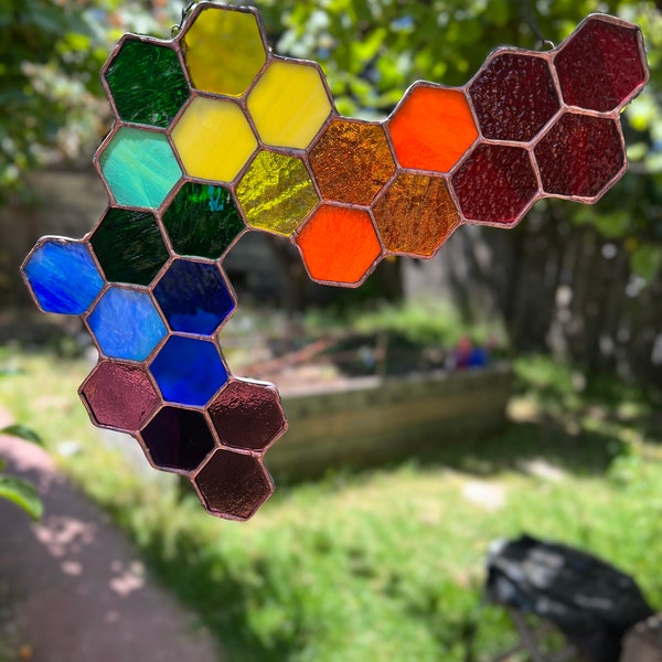 Hexagon Wall Panel - Etsy