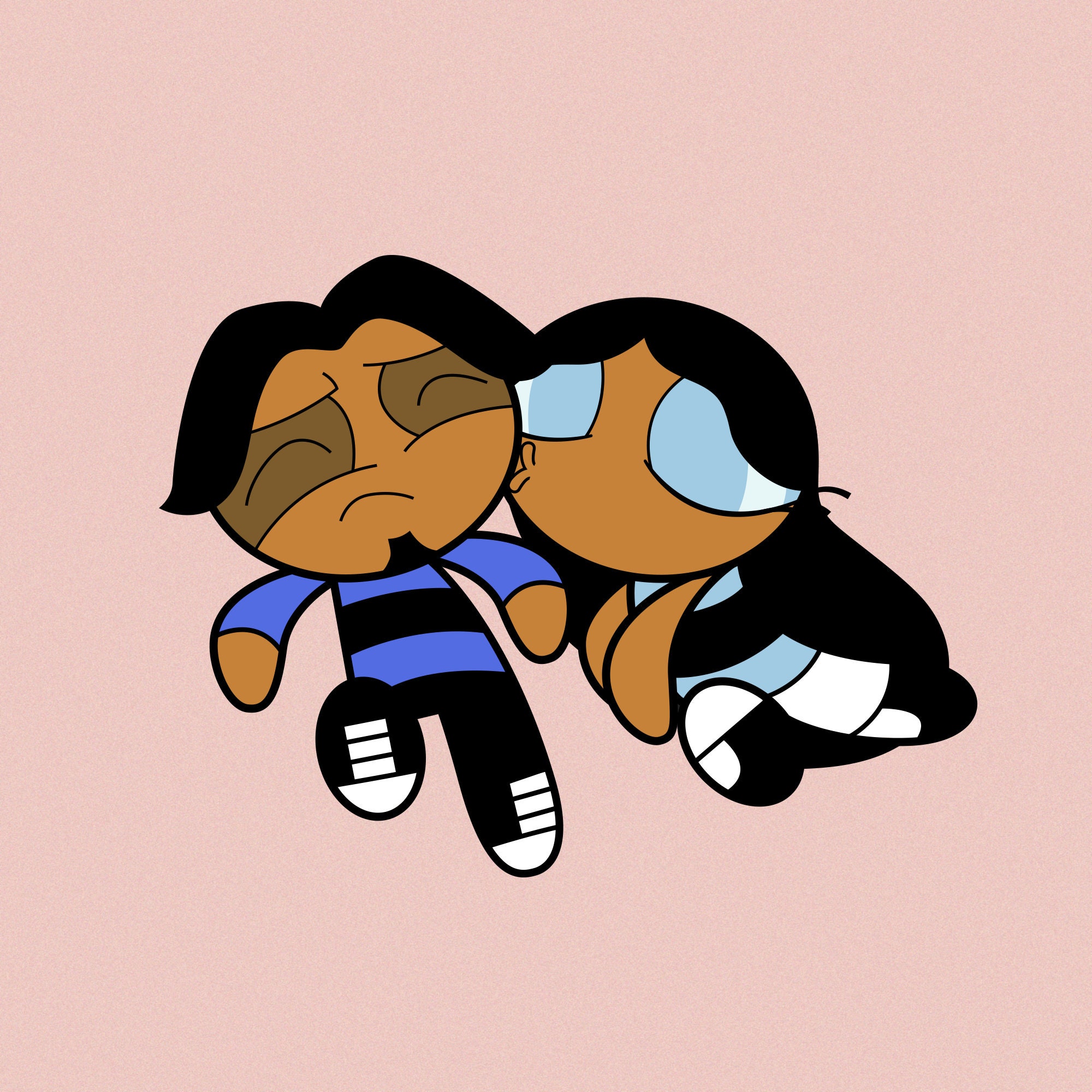 Powerpuff Girls Style Custom Portraits Téléchargement | Etsy