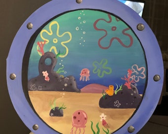 Spongebob Window - Etsy