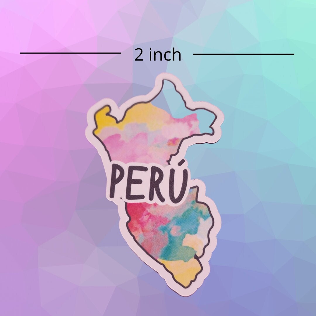 Peru Stickers Set of 3, Peruana She Can Do Everything, Stickers Peru ...
