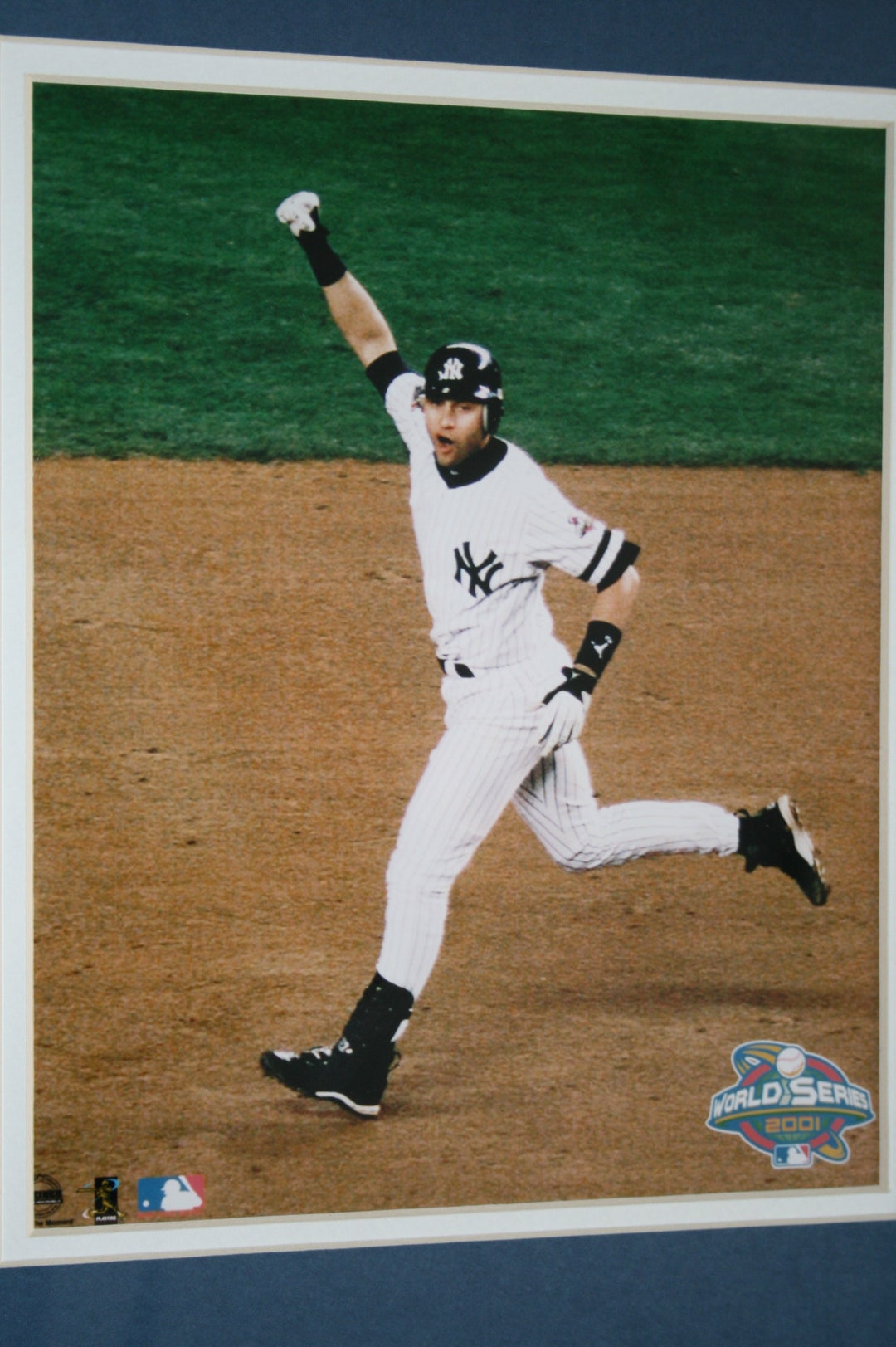 2001 World Series Derek Jeter "mr. November" Autographed Baseball ...