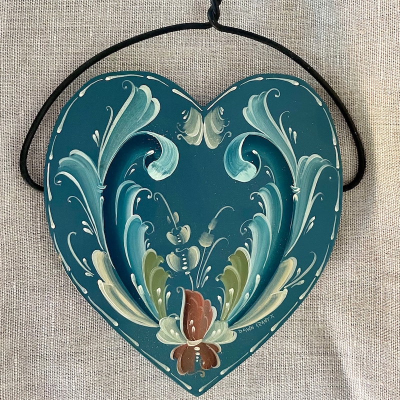 Rosemaling Wall Art - Etsy