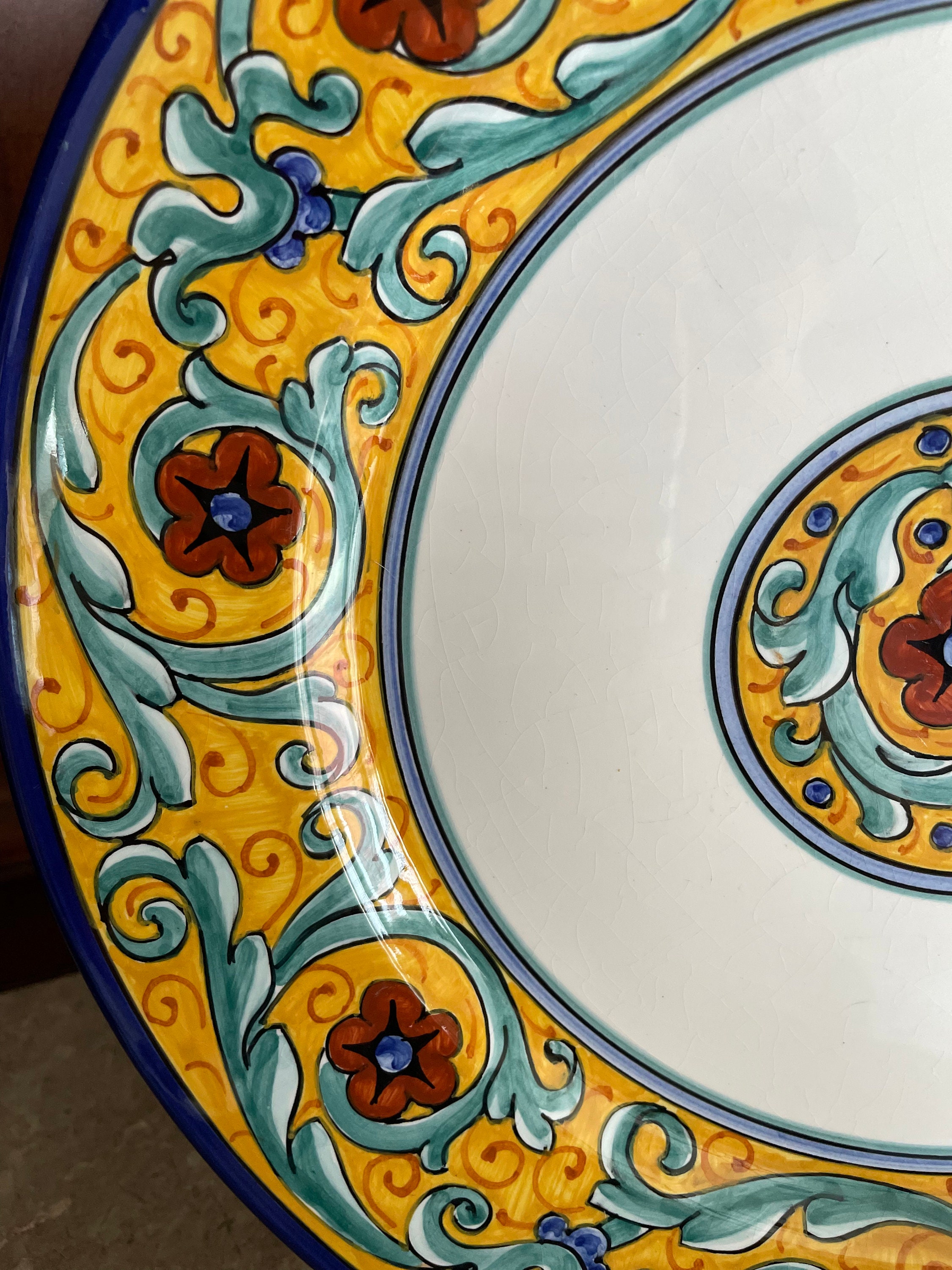 Vintage Italian Pottery | Ubaldo Grazia | Grazia Maioliche | Deruta ...