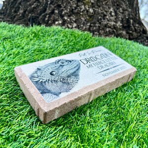 Personalized Lizard Memorial Stone: Bearded Dragon Pet Loss Gift - Etsy