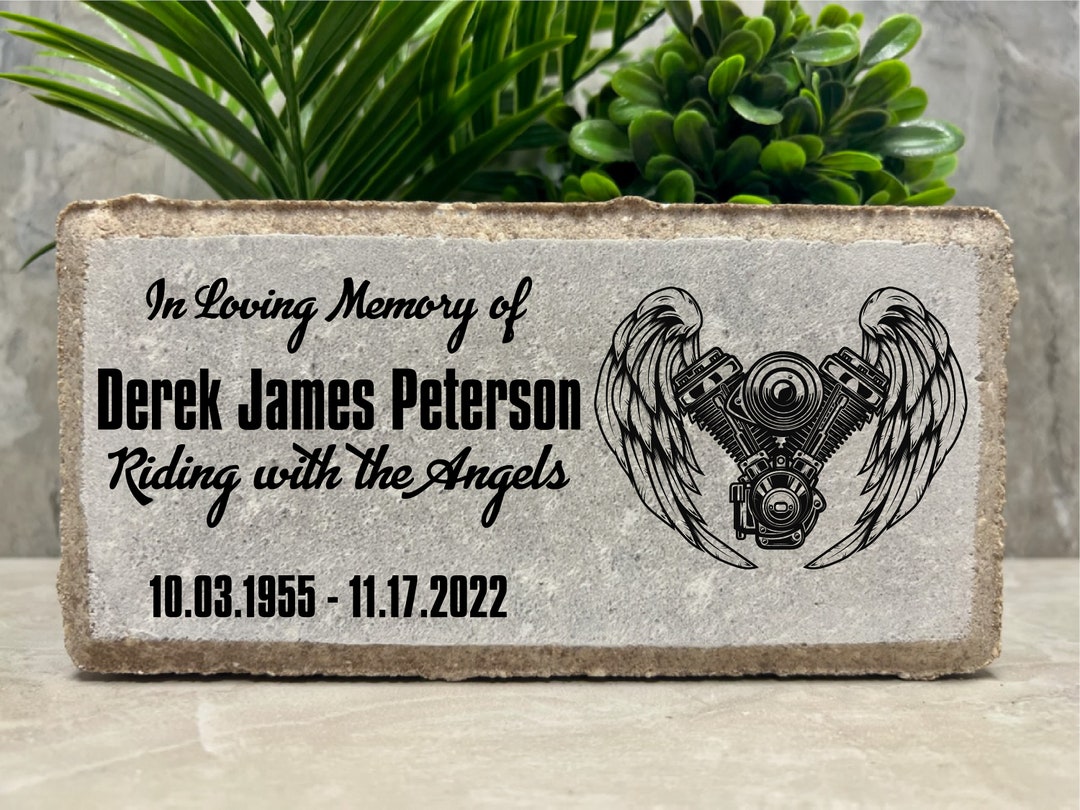 Family Loss Memorial. Motorcycle, Harley Davidson, Custom 8x4 ...