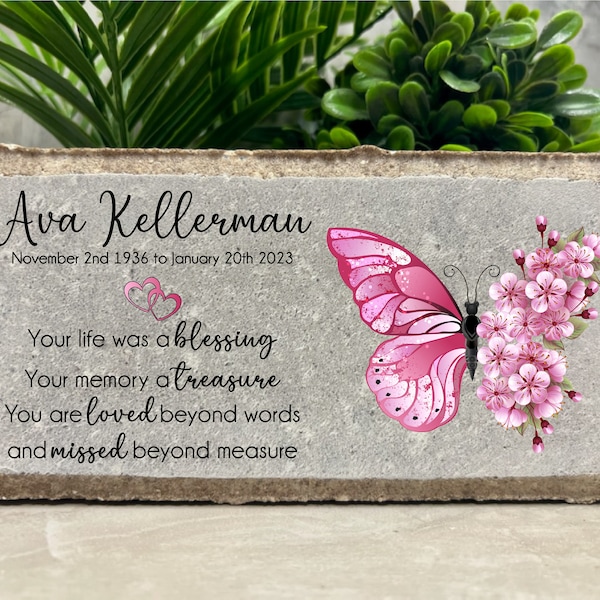 Memorial Butterfly - Etsy