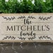 Personalized Family Name Stone. 8x4 Stone Brick. Family. Love. - Etsy