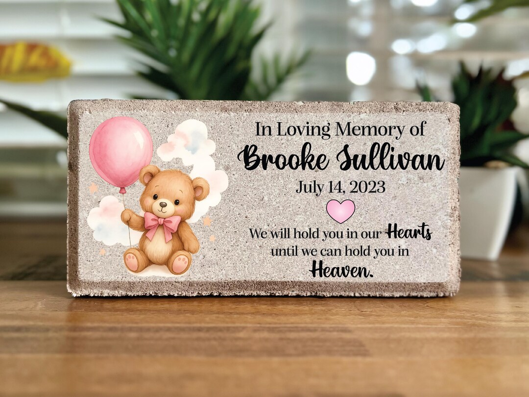 Baby Loss Memorial. Newborn. Miscarriage. Child. 8x4 PERSONALIZED ...