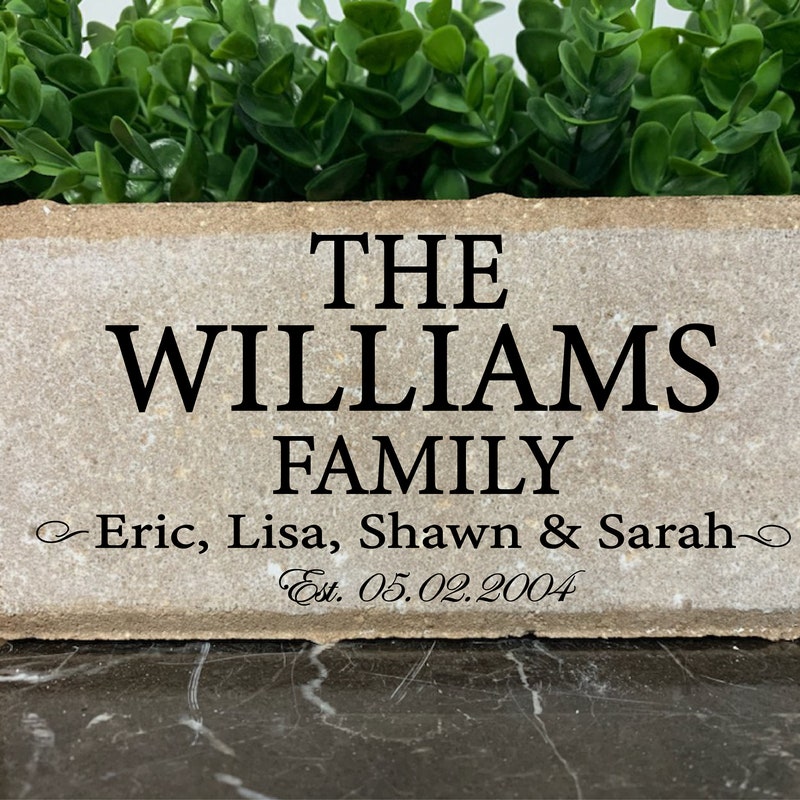Family Block Letters - Etsy