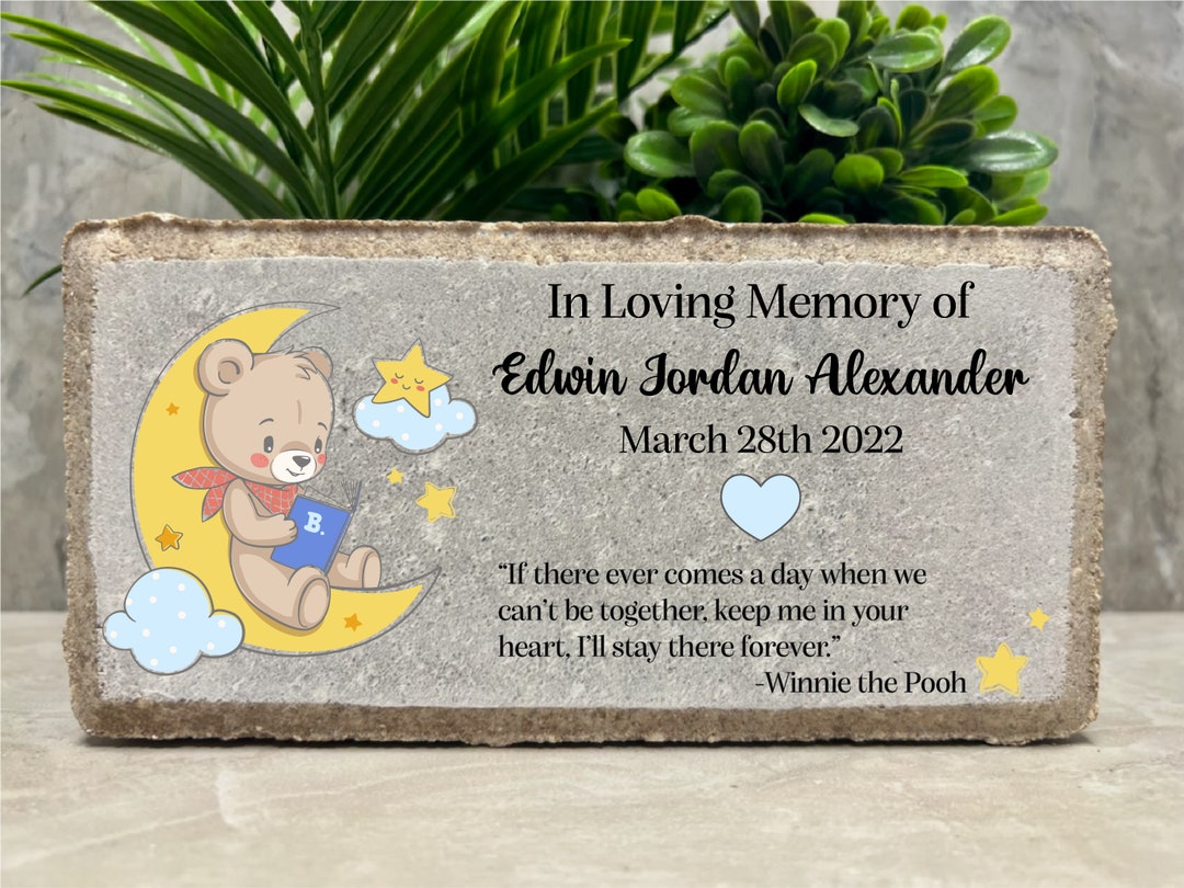 Baby Loss Memorial. Newborn. Miscarriage. Child. 8x4 PERSONALIZED ...