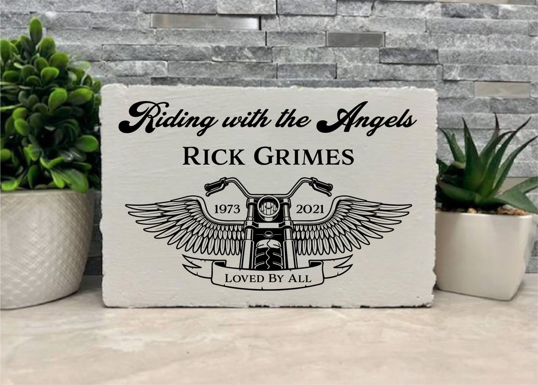 Family Loss Memorial. Motorcycle, Harley Davidson, Custom 9x6 ...