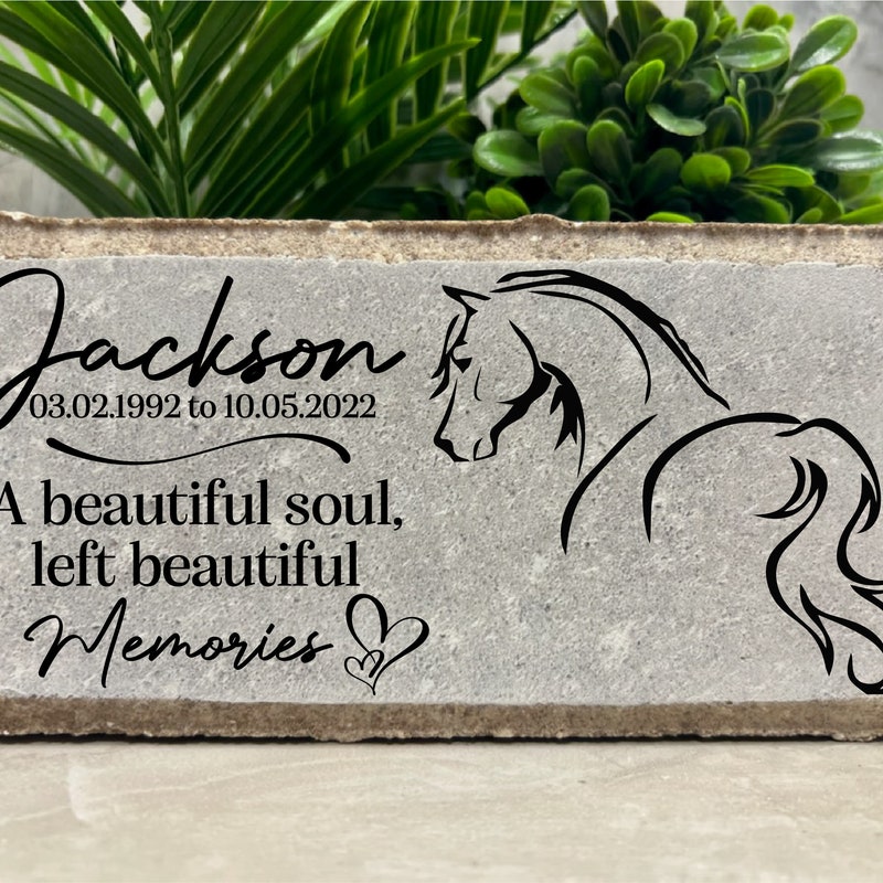 Horse Memorial - Etsy