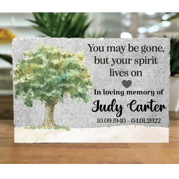 Memorial Garden Stone - Etsy