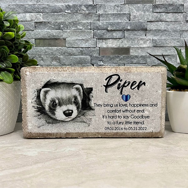 Ferret Memorial - Etsy