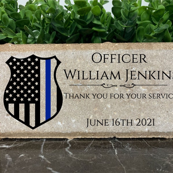 Fallen Officer Badge - Etsy