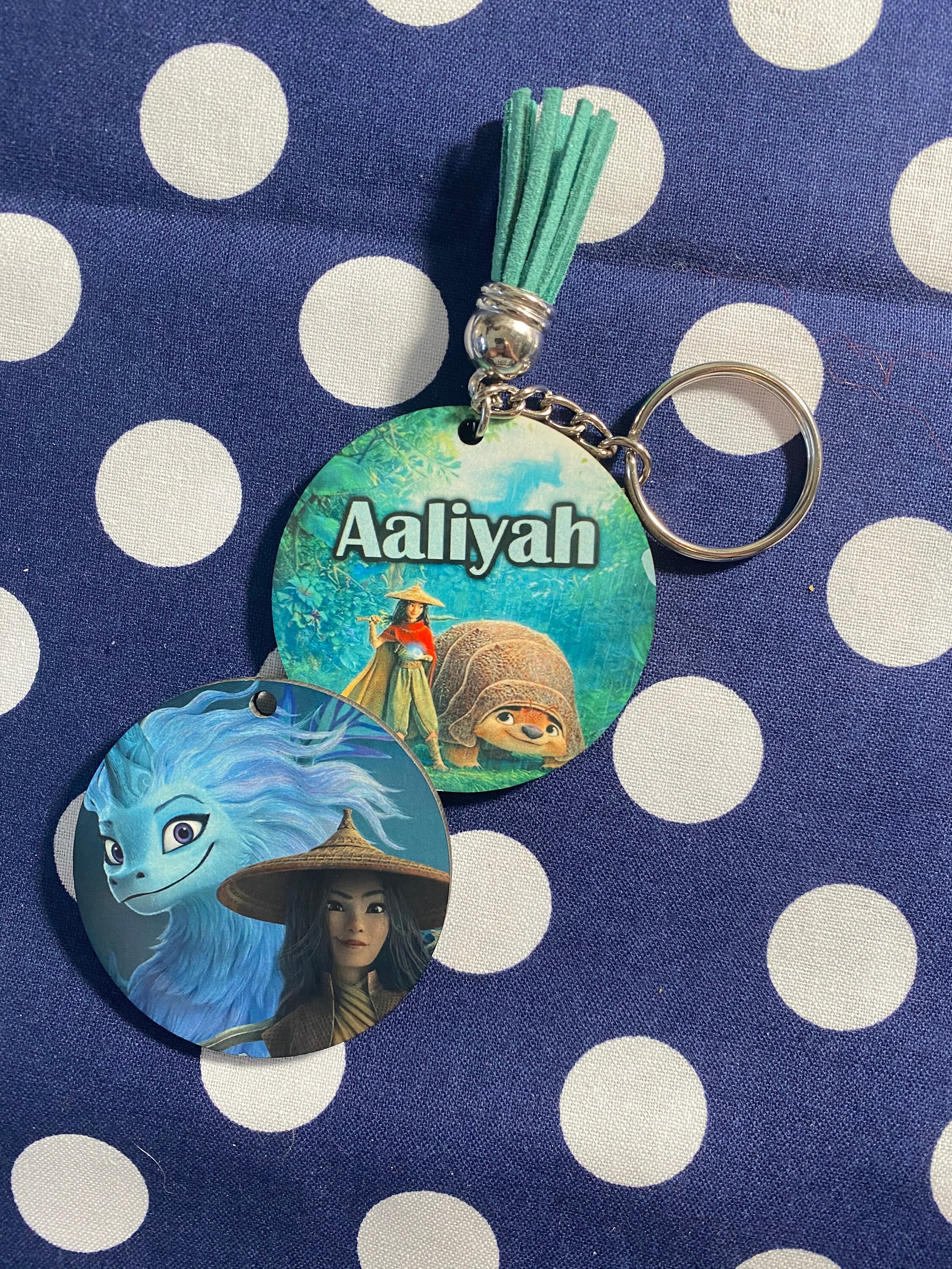 Raya the Last Dragon Personalized Keychain - Etsy