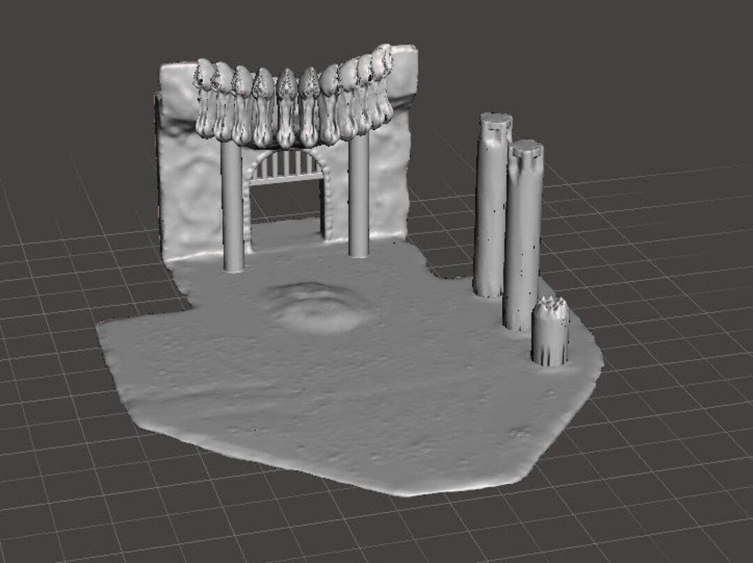 Geonosis Diorama 3d File for Printing Petranaki Arena Star Wars Attack ...