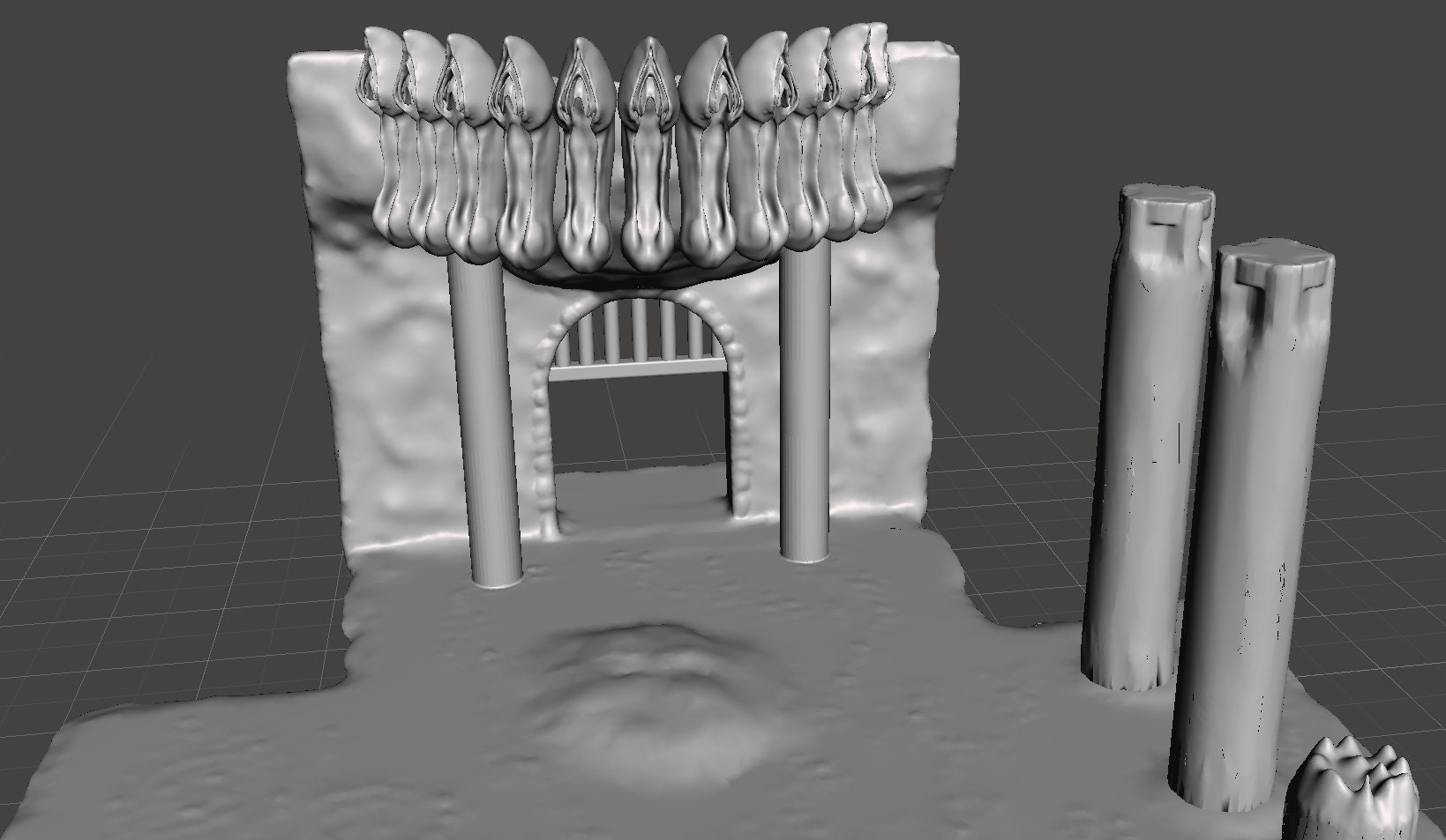 Geonosis Diorama 3d File for Printing Petranaki Arena Star Wars Attack ...