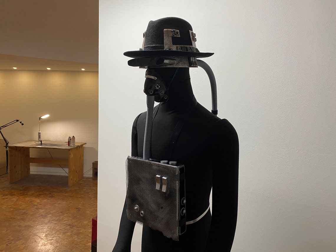 3D File for a Cyborg Bounty Hunter Costume Star Wars - Etsy