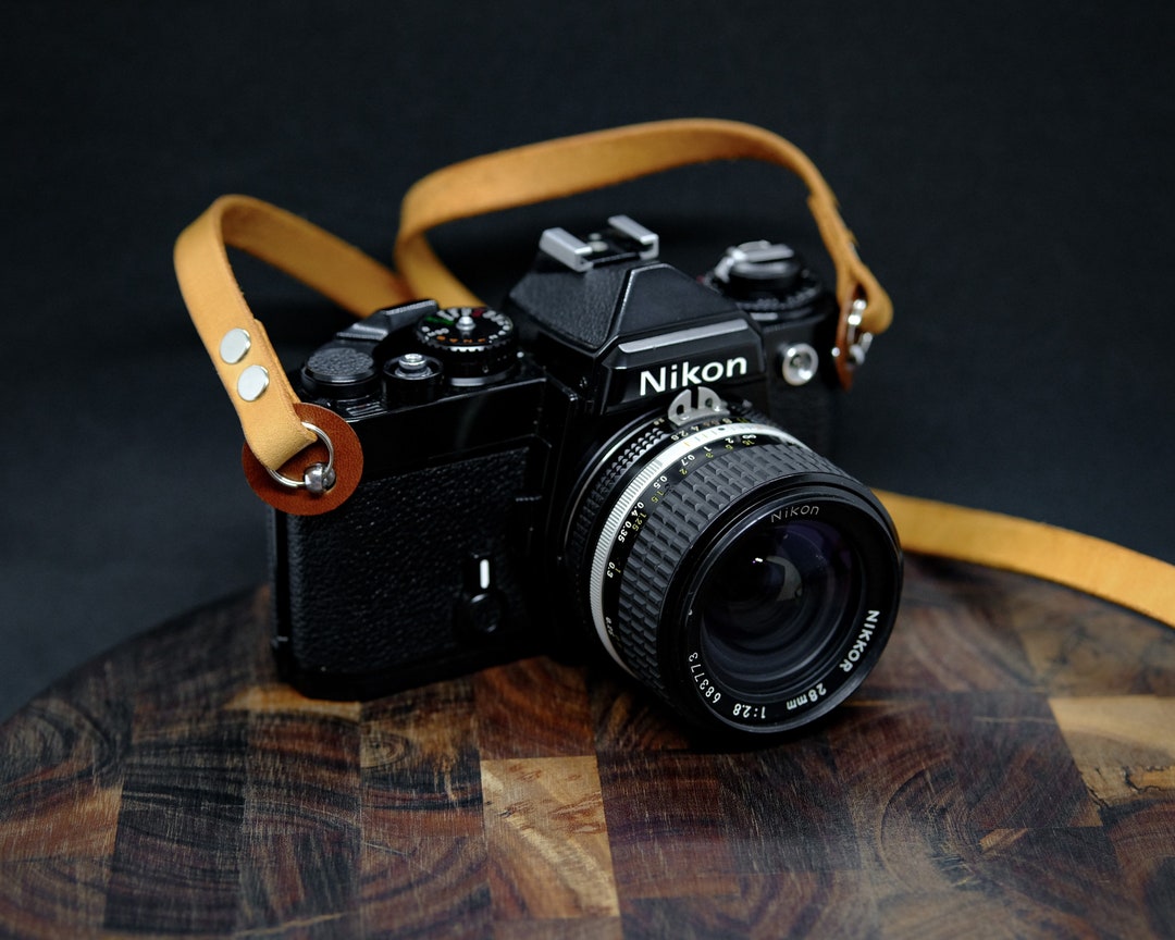 Handcrafted Leather Camera Strap Full Grain Whisky Vegetable - Etsy