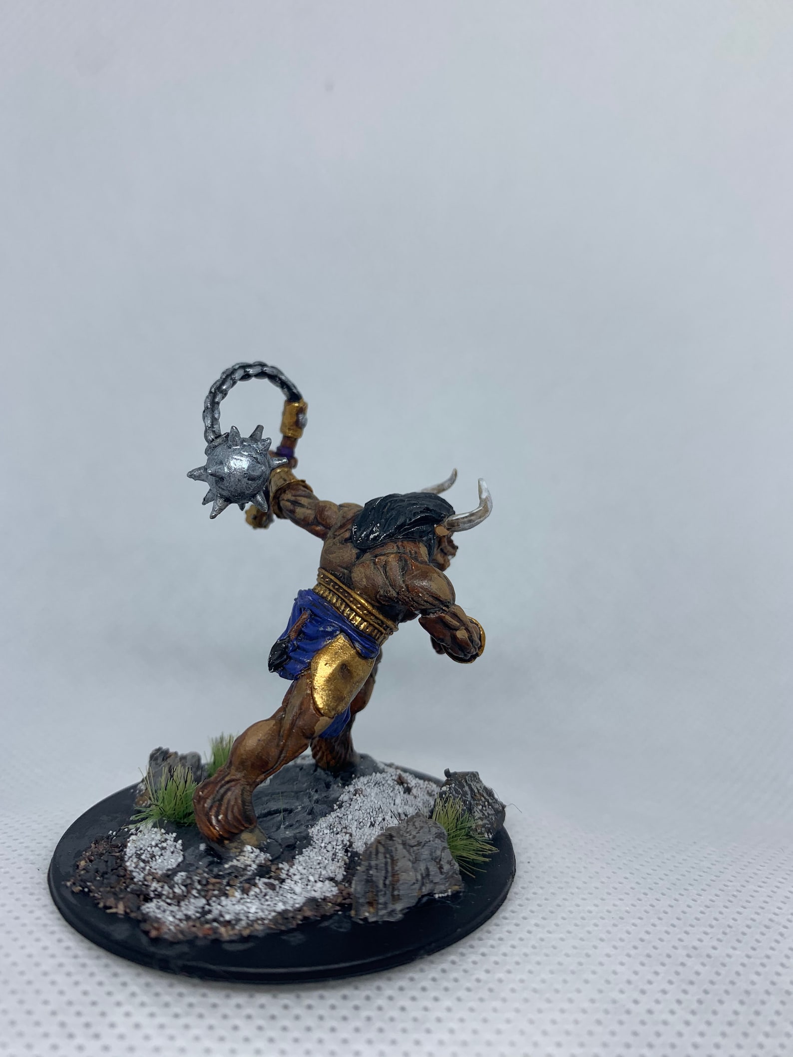 Hand Painted Minotaur - Etsy