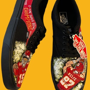 CUSTOM Team Shoes Custom Vans Custom Converse Sports Teams - Etsy