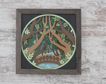 Shadow Box Nature Art | Etsy