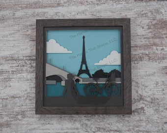 3D Cardinal Layered Paper Shadow Box Art Made in America - Etsy