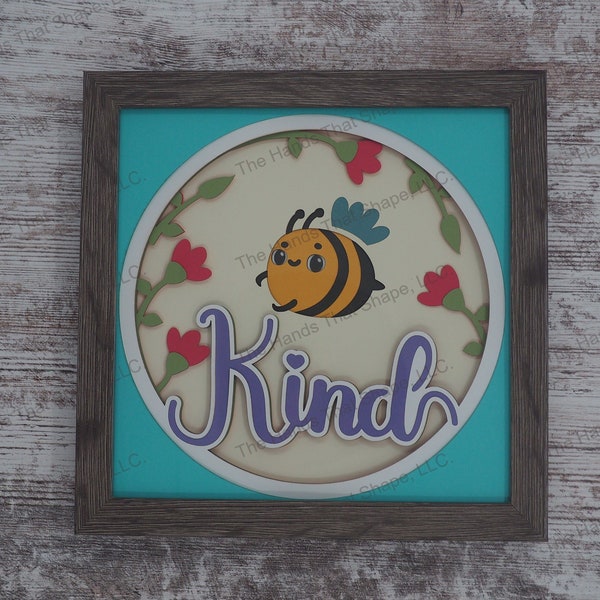 Bee Shadow Box - Etsy