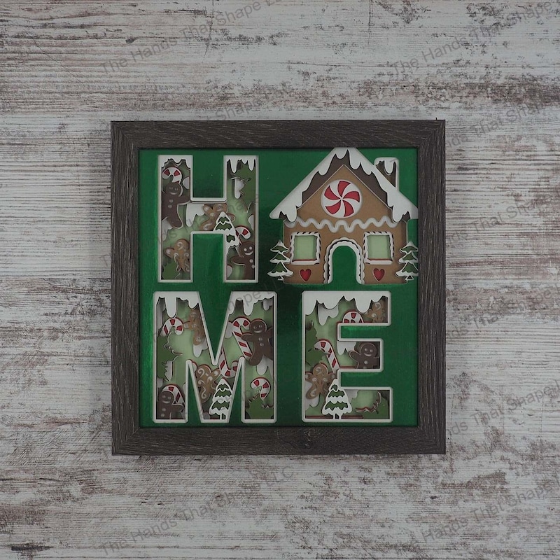 House Shadow Box - Etsy