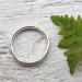 Hidden Message Ring Personalized Ring Hammered Ring - Etsy