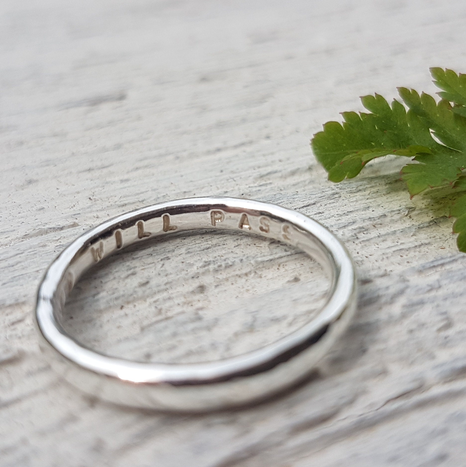 New Years Resolution Ring Personal goals Motivational | Etsy