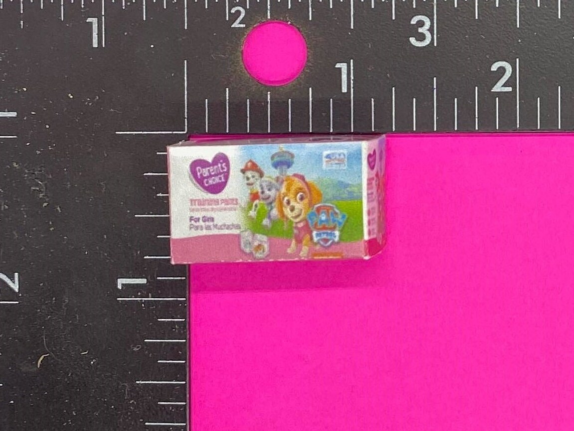 Dollhouse 1:12 Miniature Disposable Diapers Boxes Choice - Etsy