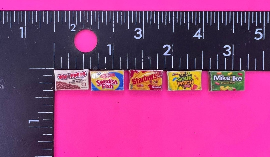 Dollhouse 1:12 Miniature Candy Boxes Choice Each - Etsy
