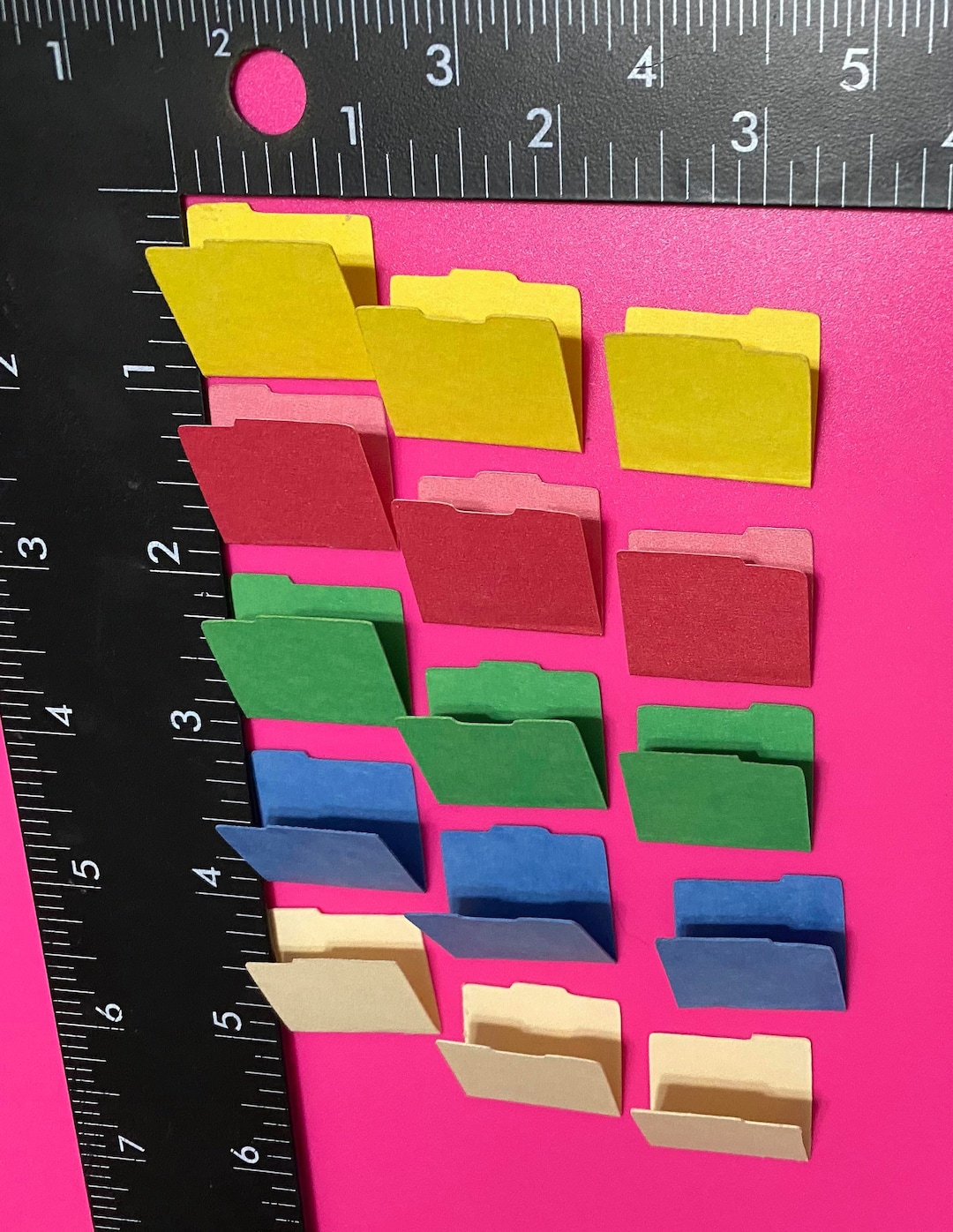 Dollhouse 1:12 Miniature File Folders - Etsy