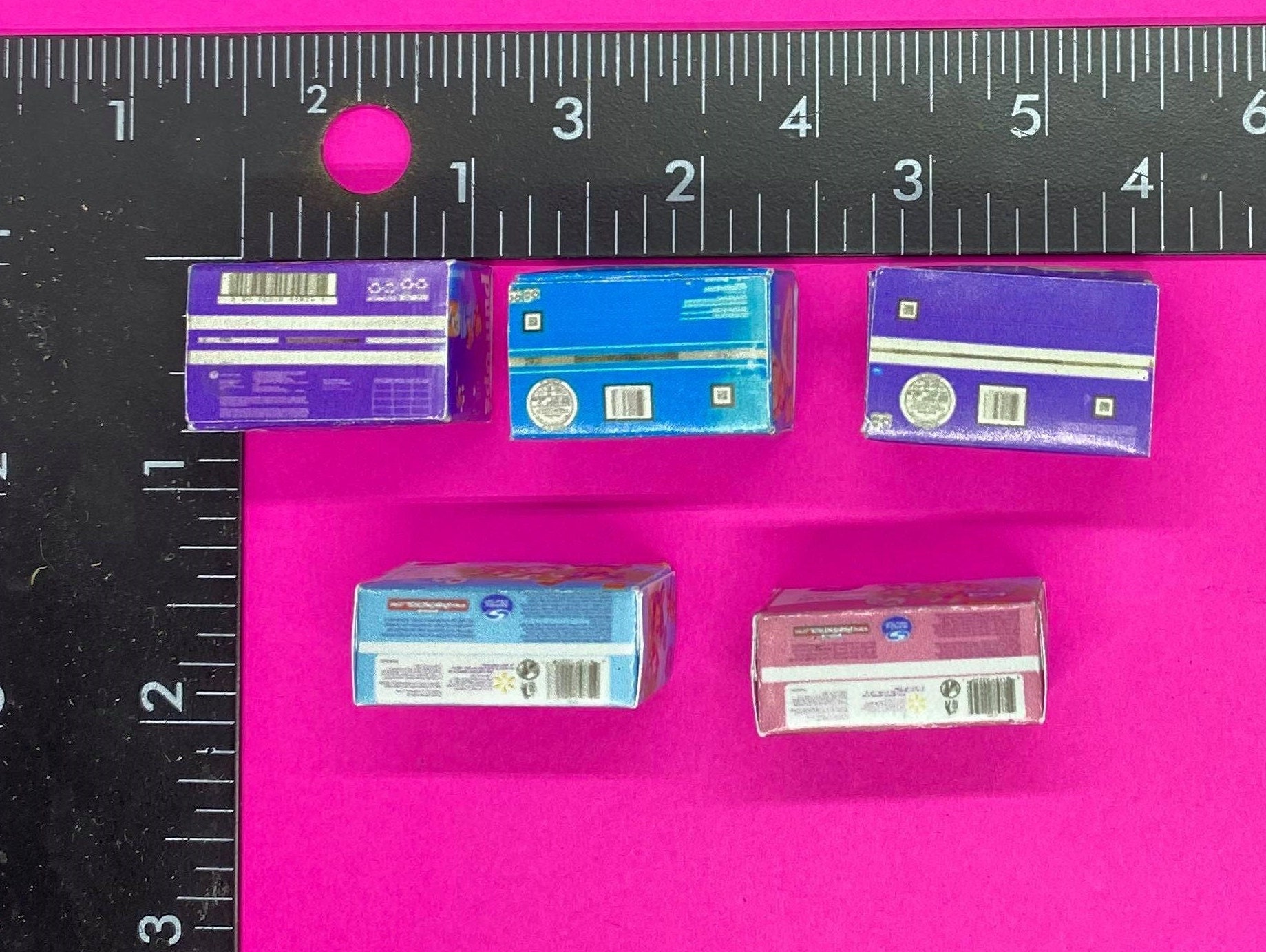 Dollhouse 1:12 Miniature Disposable Diapers Boxes Choice - Etsy