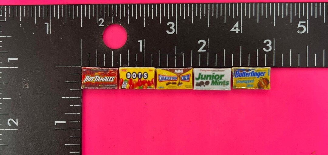 Dollhouse 1:12 Miniature Candy Boxes Choice Each - Etsy