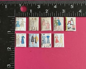 PDF Vintage 1930's Miniature Sewing Pattern Sleeves, DIY Instant ...