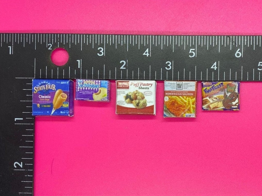 Dollhouse 1:12 Miniature Food Boxes - Etsy