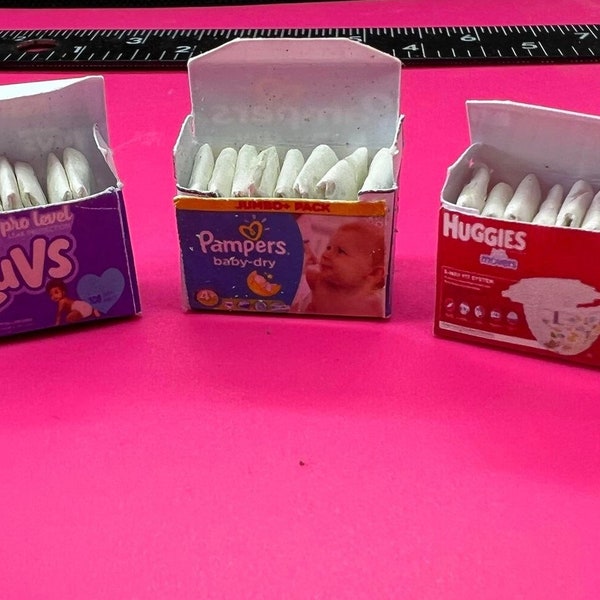 Mini Silicone Baby Diapers - Etsy