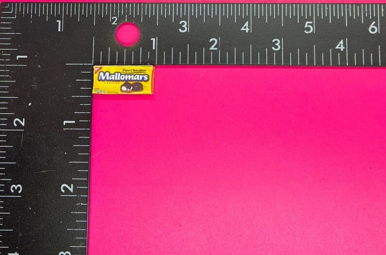 Dollhouse 1:12 Miniature Mallomars Box - Etsy