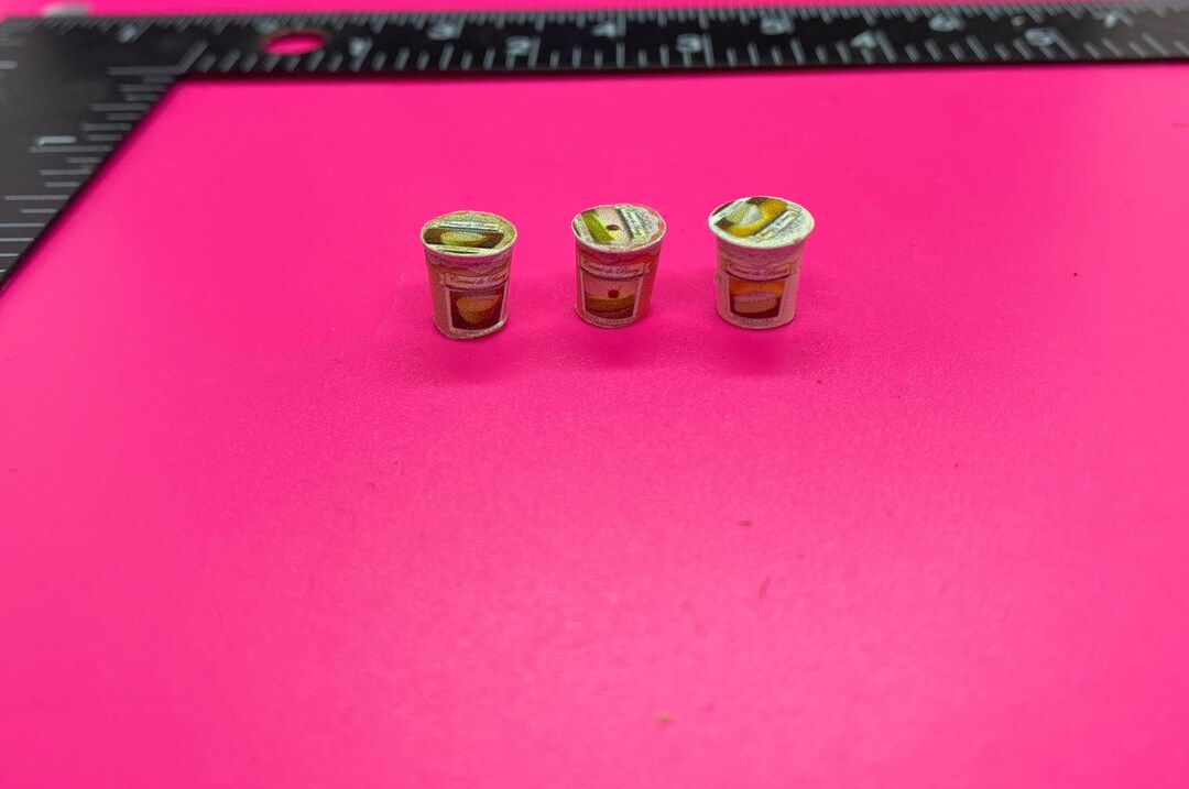 Dollhouse 1:12 Miniature Ice Cream Pints - Etsy